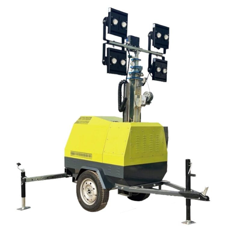 Diesel Generator Light Tower Max 9M Hight & 12.6KW - Hiking UAE Group